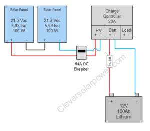 How to Connect Two Solar Panels to one Battery