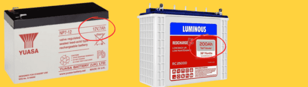 Difference Between Amp Hours and Watt Hours for a Battery